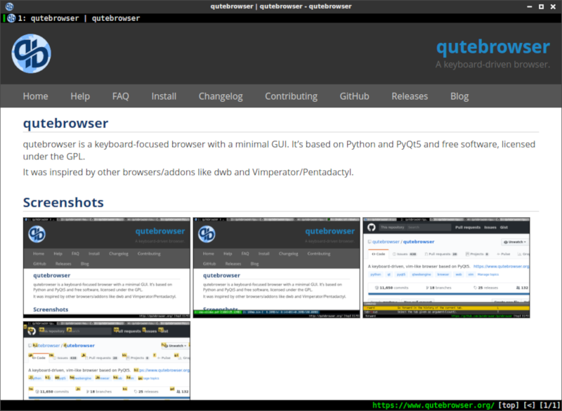 qutebrowser 2.3 — Open Source — Новости