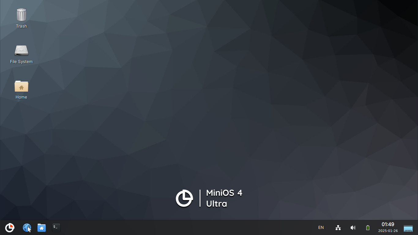 MiniOS 4.1 вышла в трёх редакциях: Standard, Toolbox и Ultra — Linux General — Новости